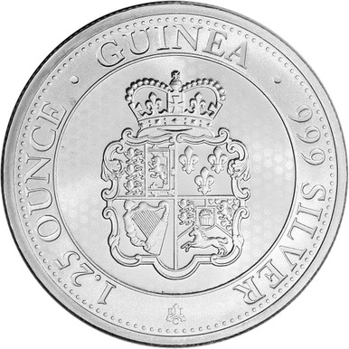 St Helena Silver Rose Crown Guinea 1.25 oz £1.25 - BU [X-SH-ROSE GUINEA ...