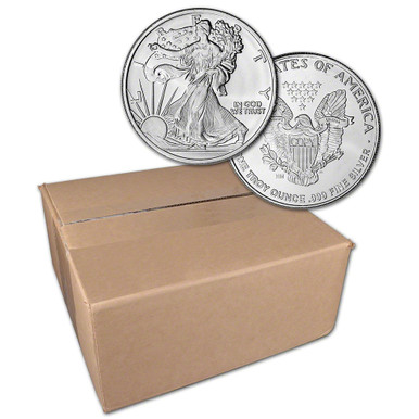 1 oz. Highland Mint Silver Round Walking Liberty .999 Sealed Box of 500 ...
