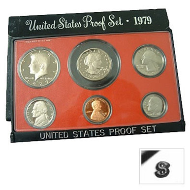 1979 US Mint Type 2 Proof Set in OGP [US-P-1979-2] - Liberty Coin