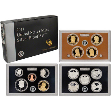 2011-S US Mint Silver Proof Set [US-SP-2011] - Liberty Coin