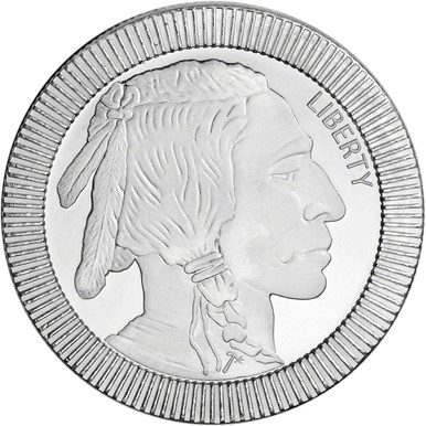 1 oz Silver Round SilverTowne Buffalo Stackable .999 [SILVER-Rnd-1oz ...