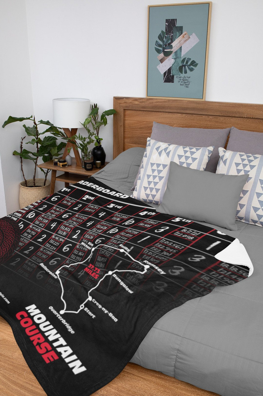 Isle of Man TT Scoreboard Blanket - Presence of Mann Ltd for Isle of ...