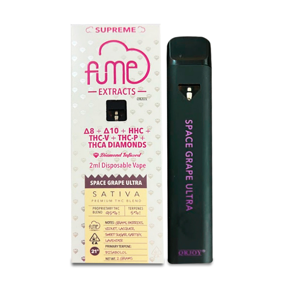 Fume Extracts Supreme Diamond Infused Delta 8 + Delta 10 + HHC + THC-V ...