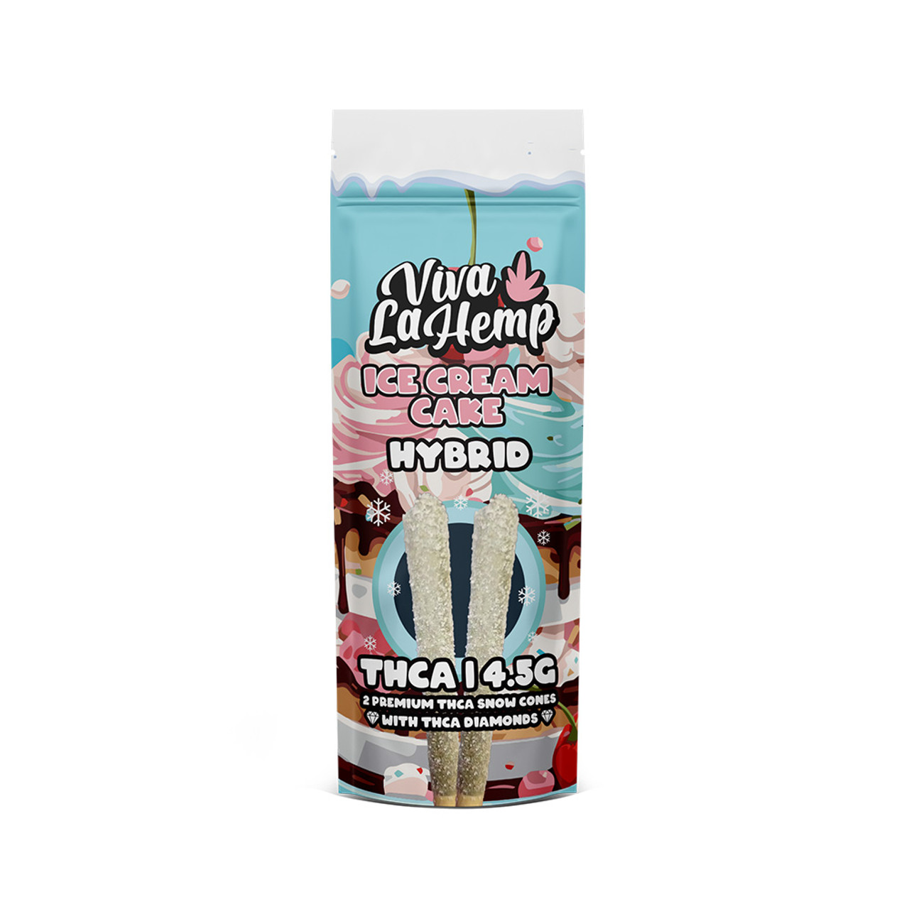 Viva La Hemp Delta THCA Premium Snow Cones Pre Rolls