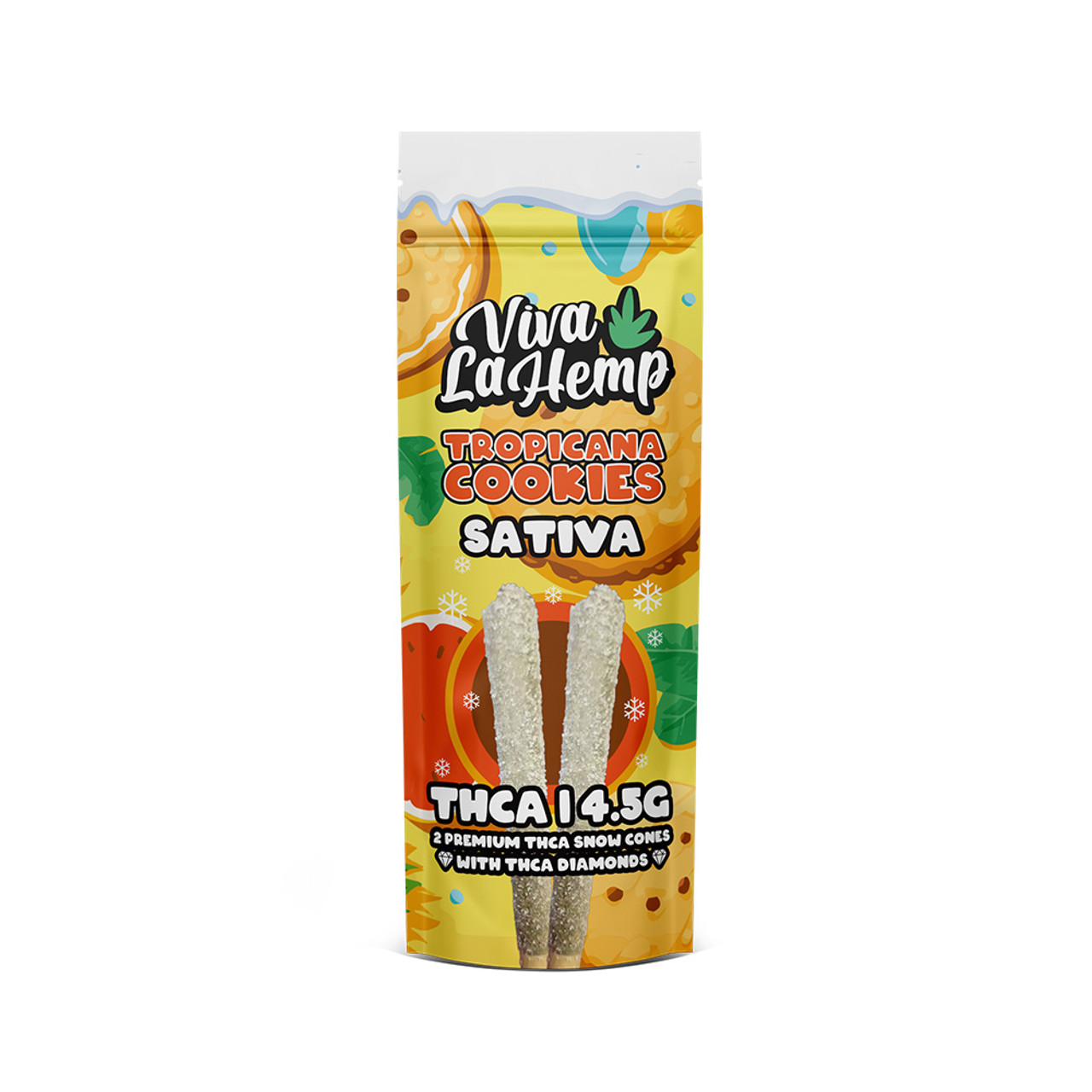 Viva La Hemp Delta THCA Premium Snow Cones Pre Rolls