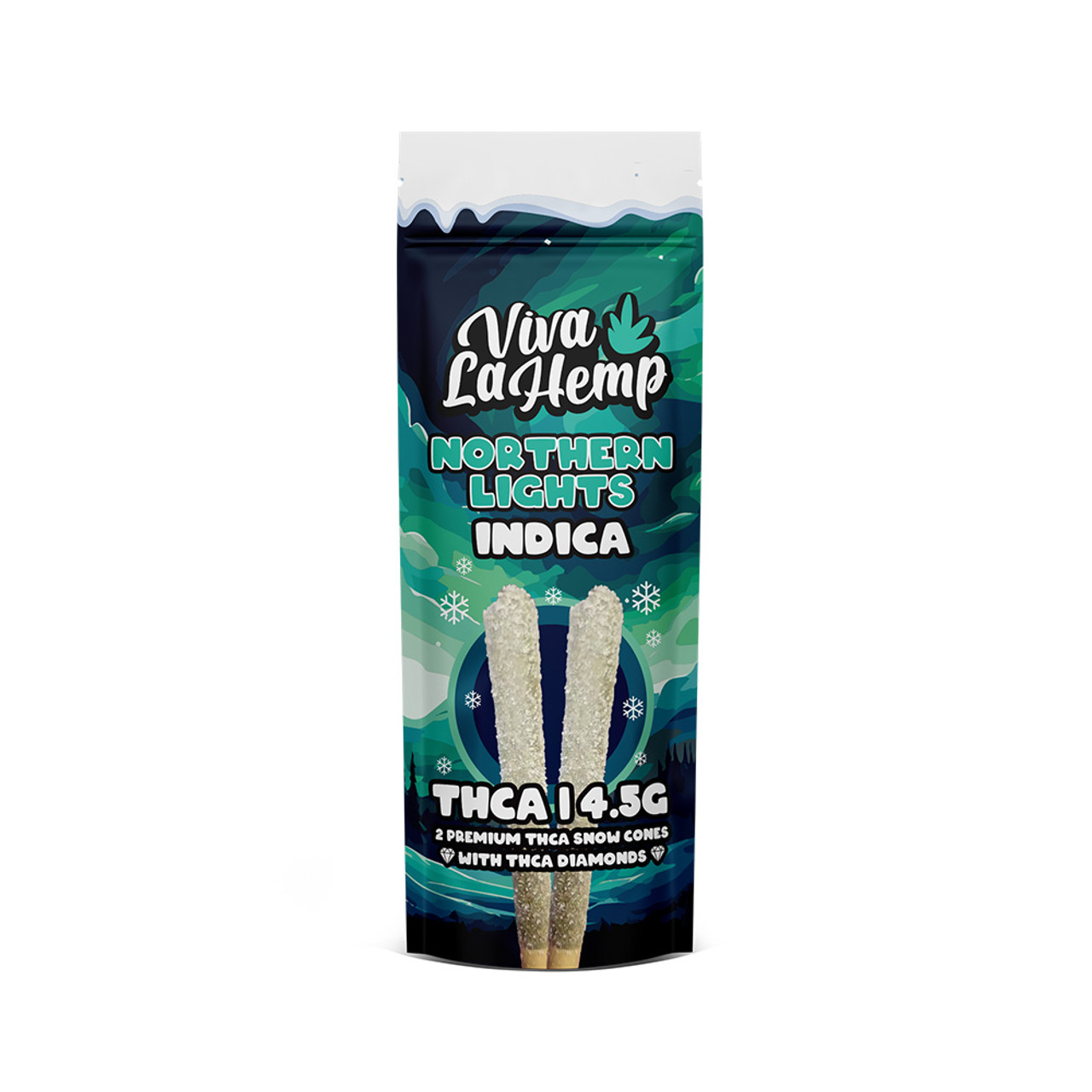Viva La Hemp Delta THCA Premium Snow Cones Pre Rolls Viva La Hemp Delta THCA Premium Snow Cones Pre Rolls