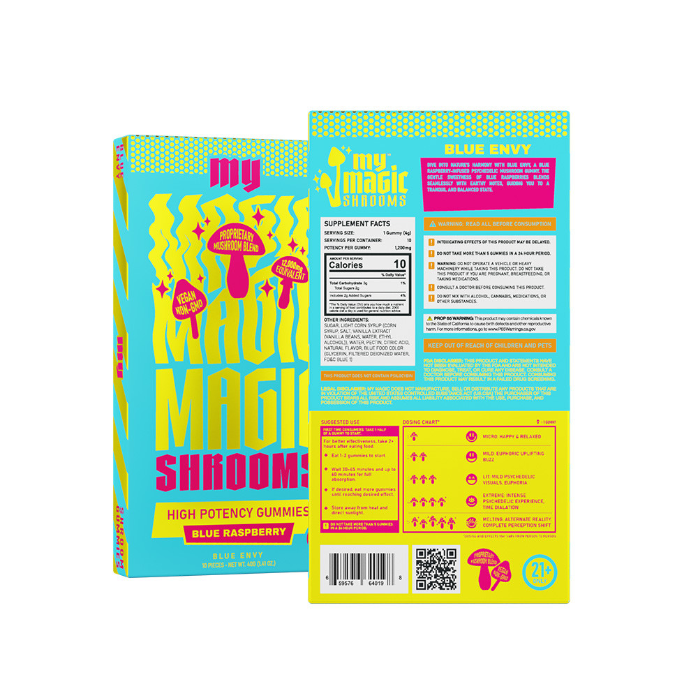 My Magic Shrooms Gummies 12000MG - 10ct Per Pack