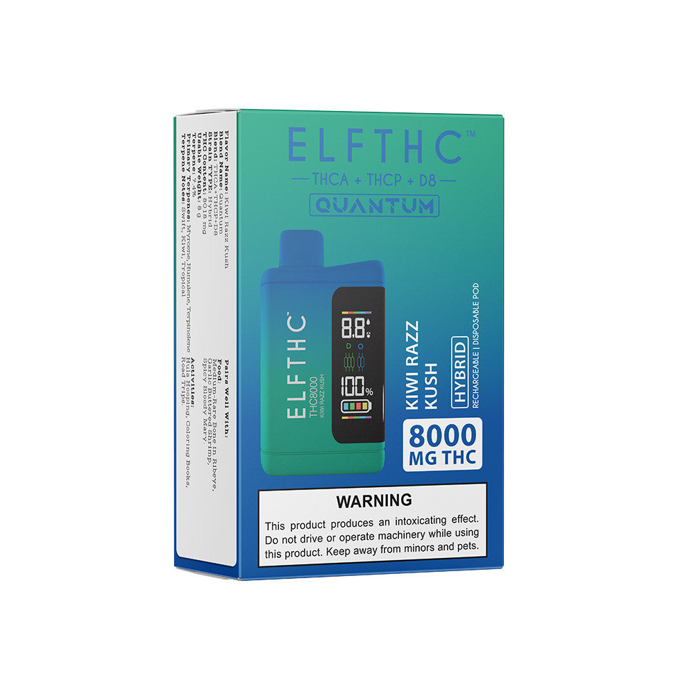 ELFTHC QUANTUM Delta 8 + THCA + THCP Disposable