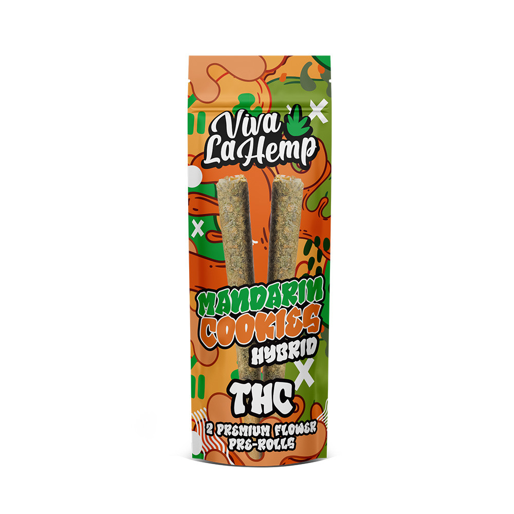 Viva La Hemp Delta THC Premium Indoor Flower Pre-Rolls 4G