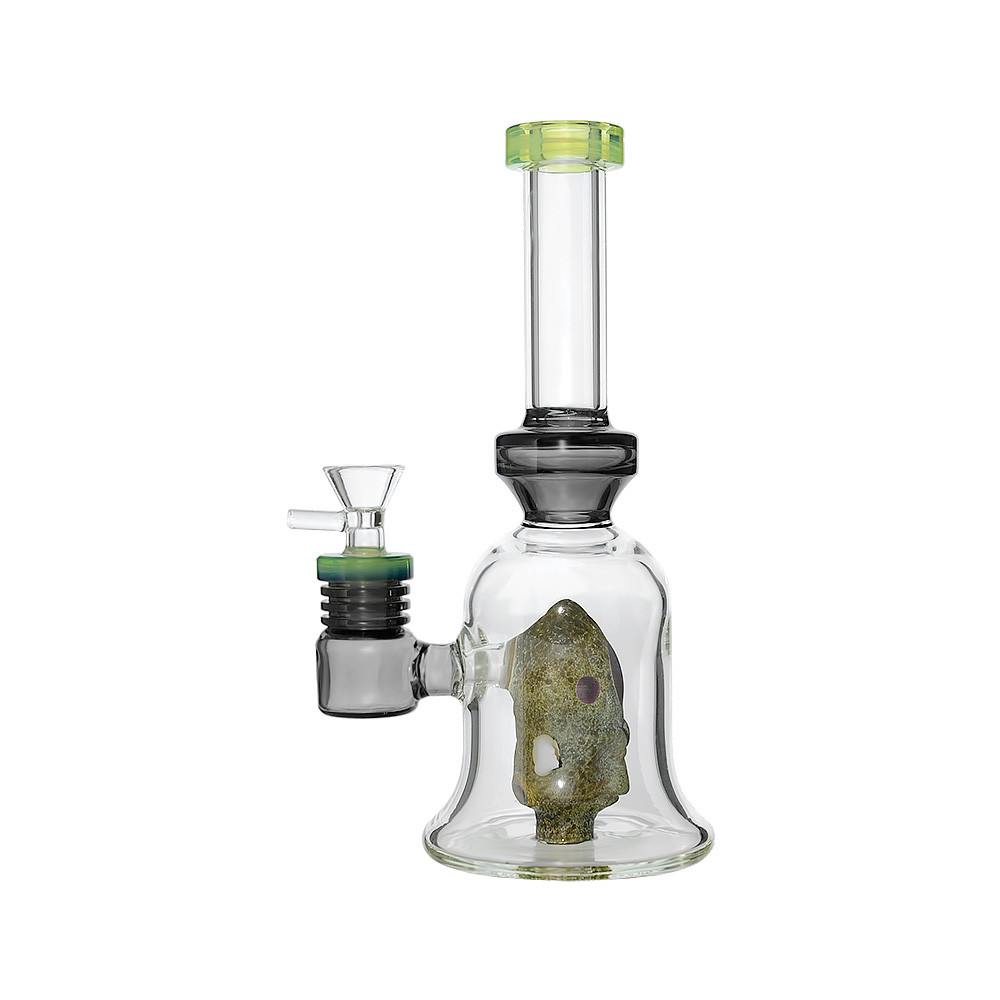 Glass Creature Head Insert Bong Water Pipe