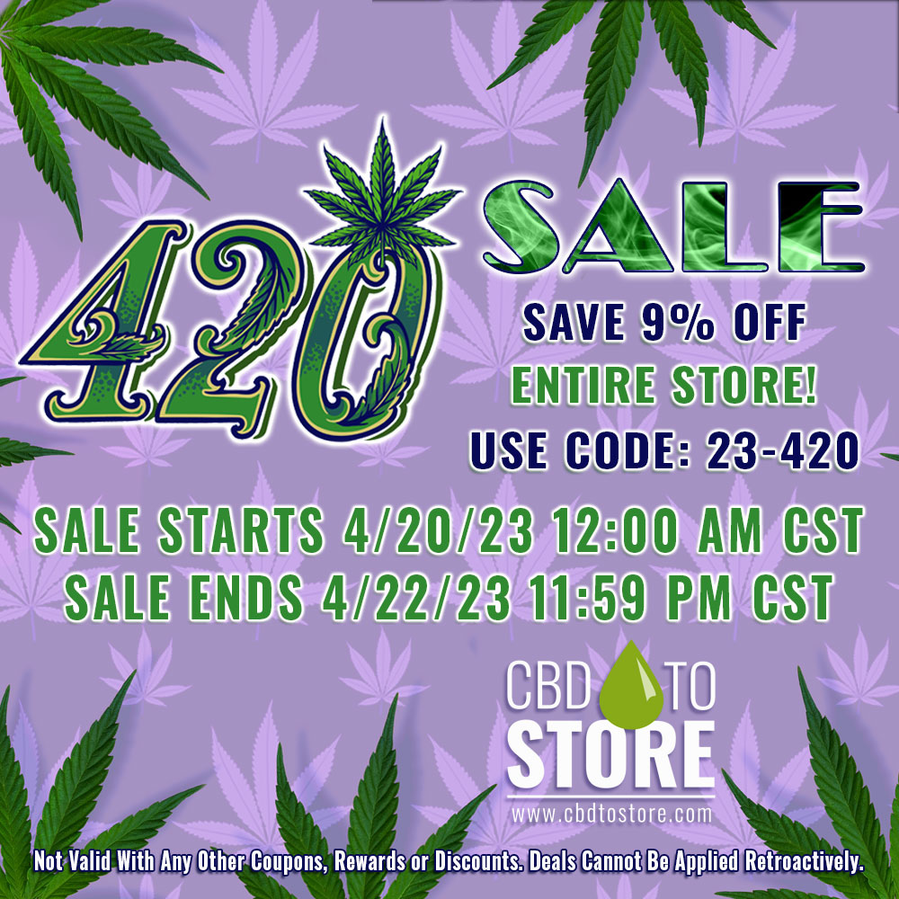 CBD To Store - 420 Sale 2023