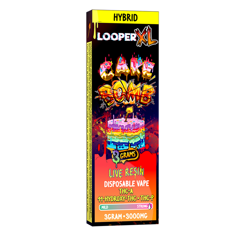 Looper XL Live Resin THC-A + 11-HYDROXY-THC + THC-P Disposable