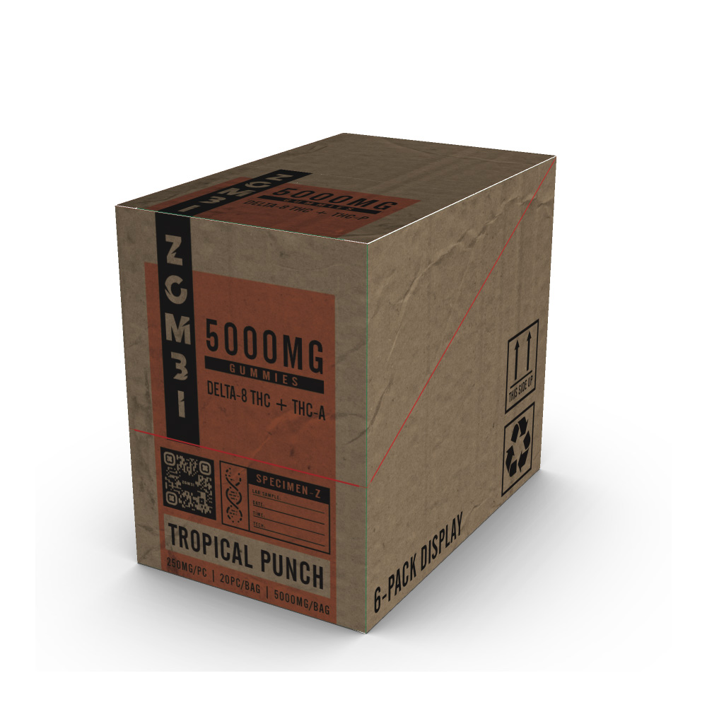 Zombi Specimen-Z Delta-8 THC + THC-A Gummies 5000MG