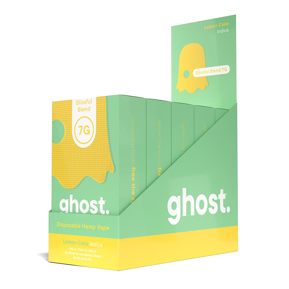 Ghost All-In-One Blissful Blend Delta THC-A + THC-P Disposable