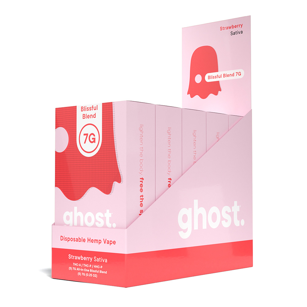 Ghost All-In-One Blissful Blend Delta THC-A + THC-P Disposable
