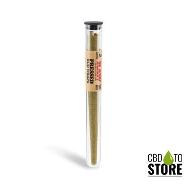 RAW Pressed Bud Wrap Pre-Rolled King Size Flower Cones - Pack of 2 ...