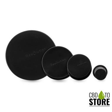 Ooze Resolution Silicone Glass Cleaner Caps - Pack of 4