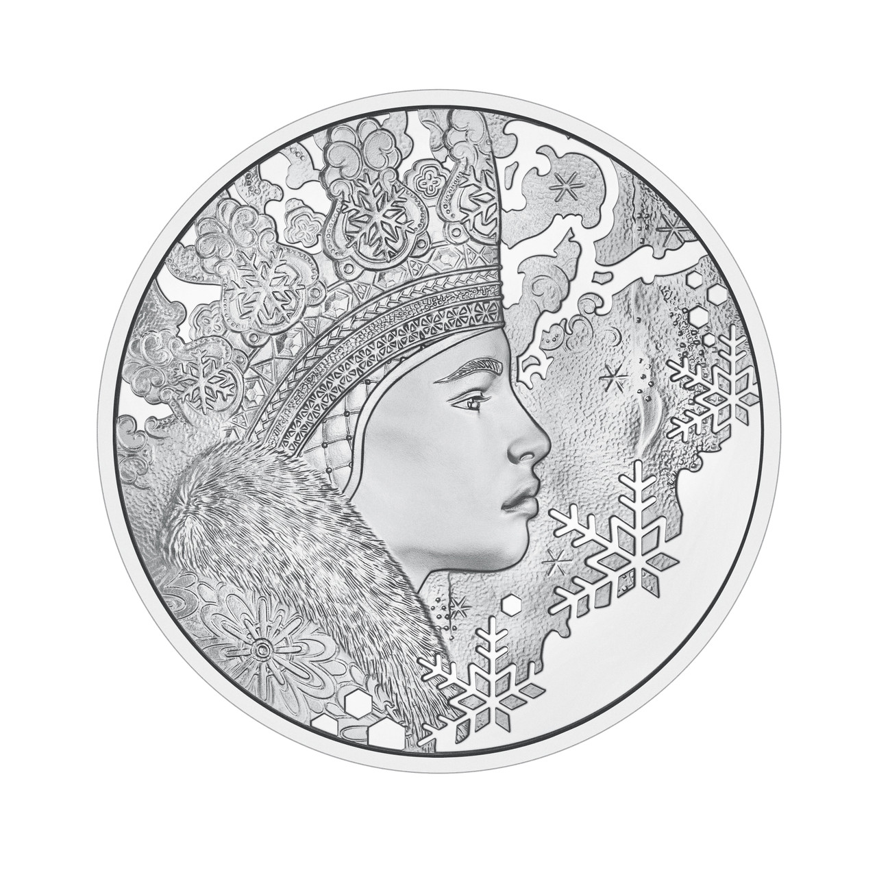 2023 2/3oz Austria The Snowflake - Secrets of Snow - 20 Euro Silver ...