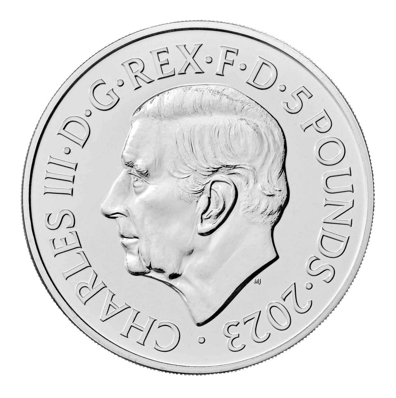 The 75th Birthday Of His Majesty King Charles Iii 2023 Uk £5 Brilliant