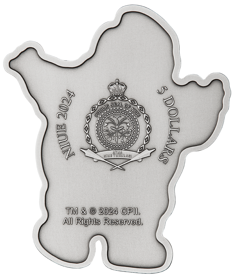 2024 Ghostbusters 2oz Silver Stay Puft Shaped Coin - Presented by The ...