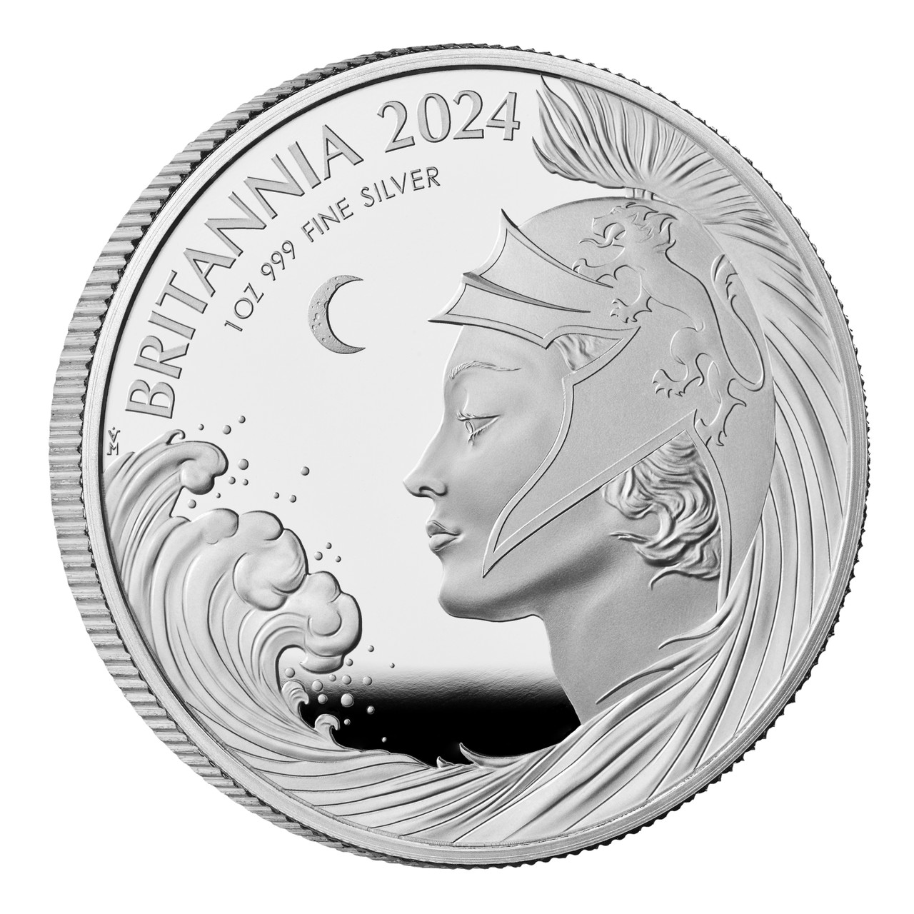 2024 Britannia UK 1oz Silver Proof Coin - Presented by The Coin Company