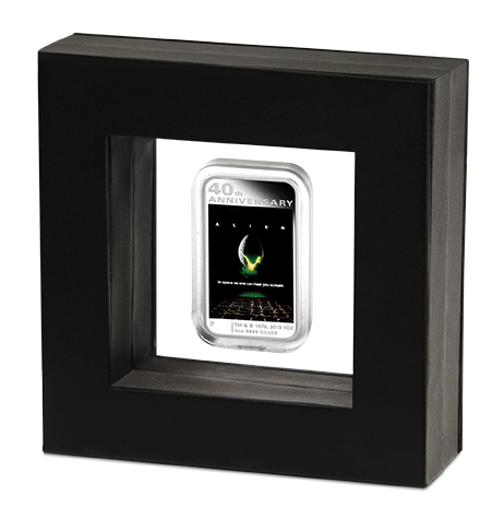 2019 Alien 40th Anniversary 1oz Silver Proof Coin - Presented by The ...