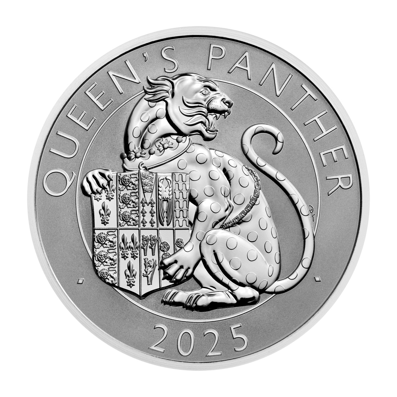 The Royal Tudor Beasts The Queen's Panther 2025 UK Silver Proof Two ...
