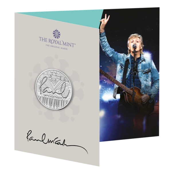 Paul McCartney 2024 UK £5 Brilliant Uncirculated Coin