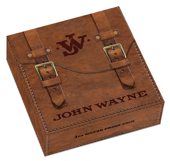 2020 John Wayne 1oz Silver Proof Coin - Presented by The Coin Company ...