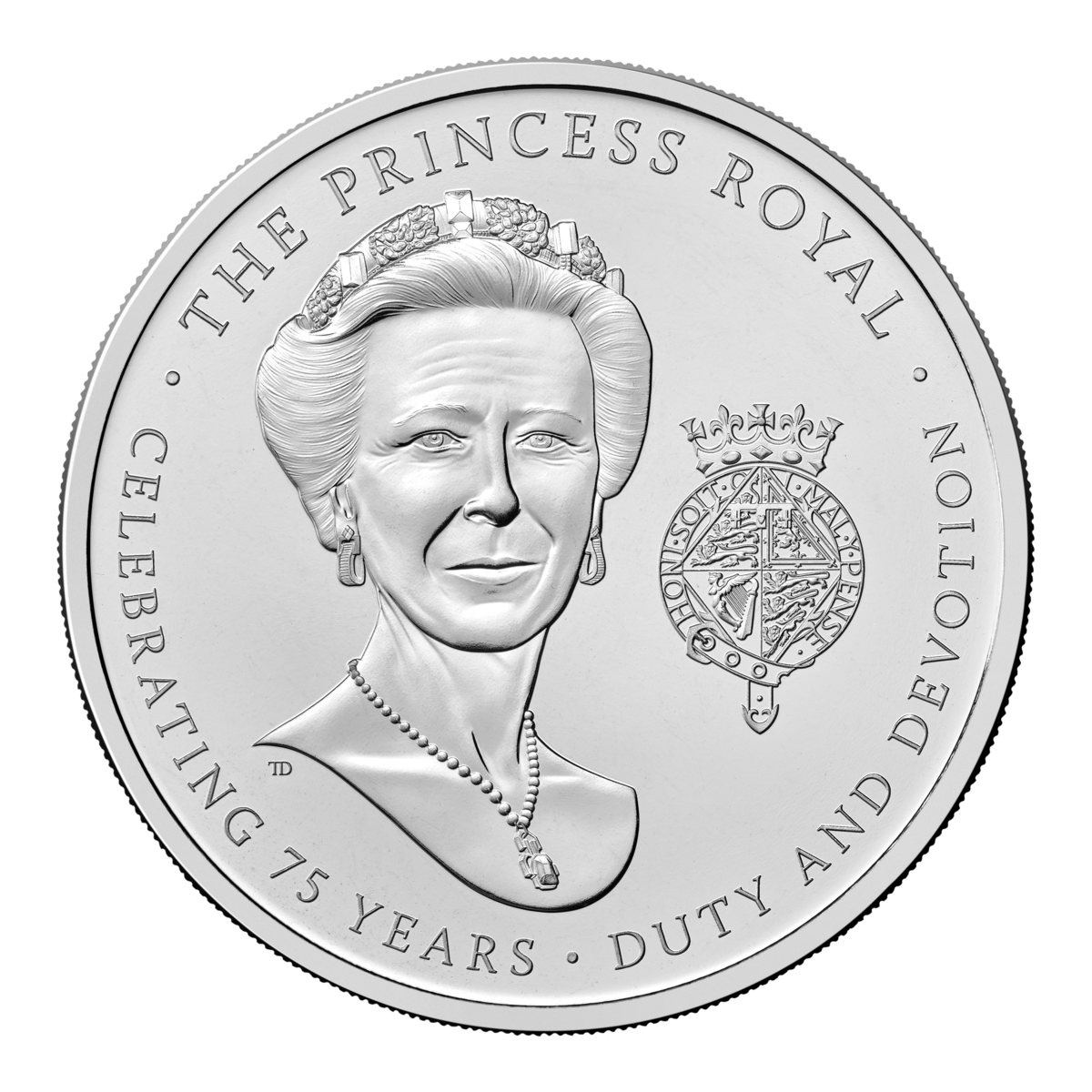 75th Birthday of HRH The Princess Royal £5 Base Metal Pack
