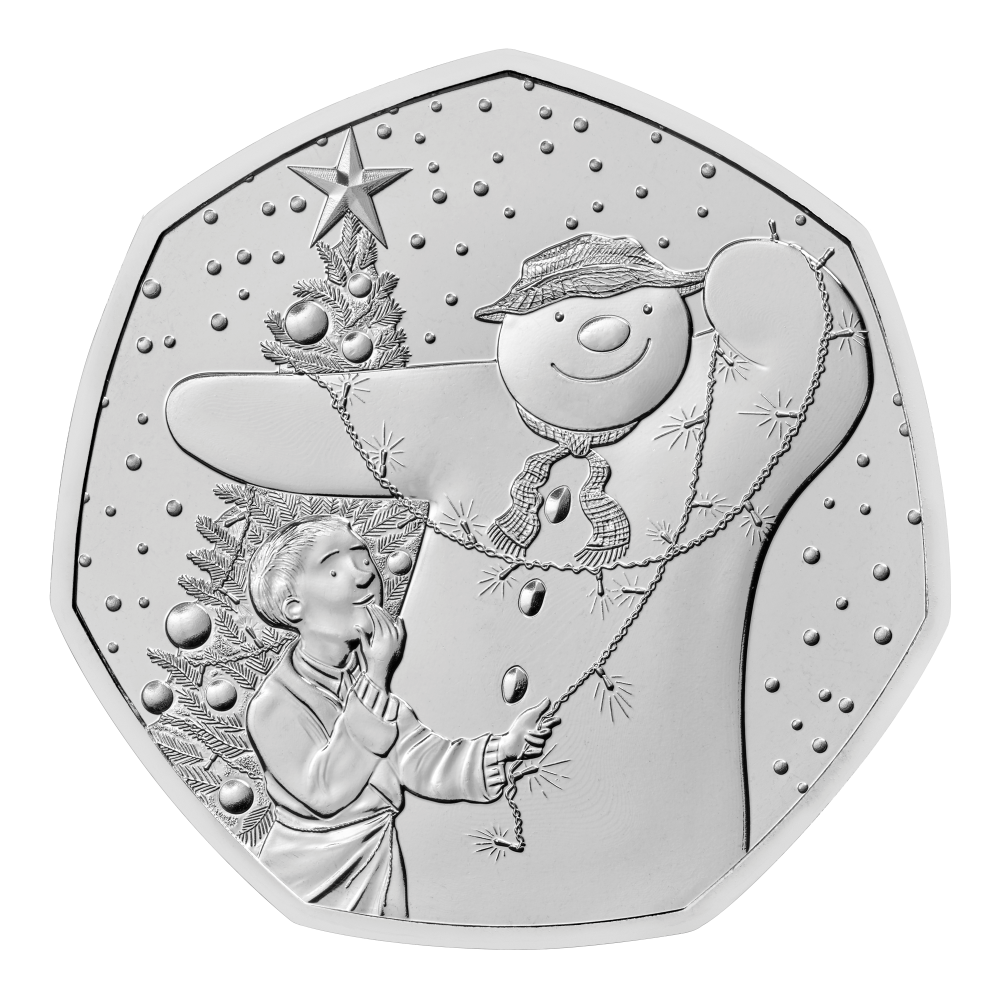 The Snowman 2025 Brilliant Uncirculated Coin