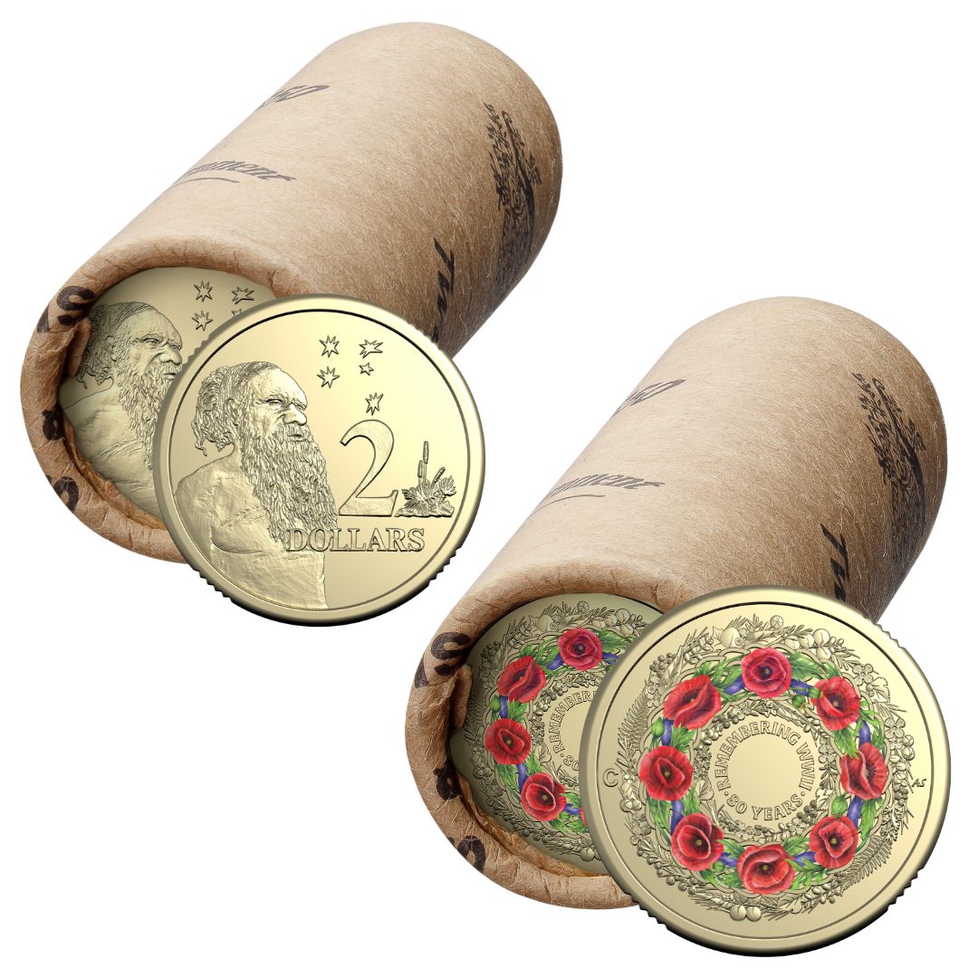 RAM Combo: 2025 $2 80 Years On: Remembering the Second World War Poppy ...