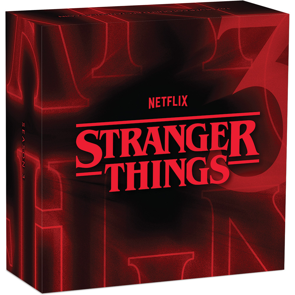 Stranger Things - Season 3 2026 1oz Silver Coloured Rectangular Coin