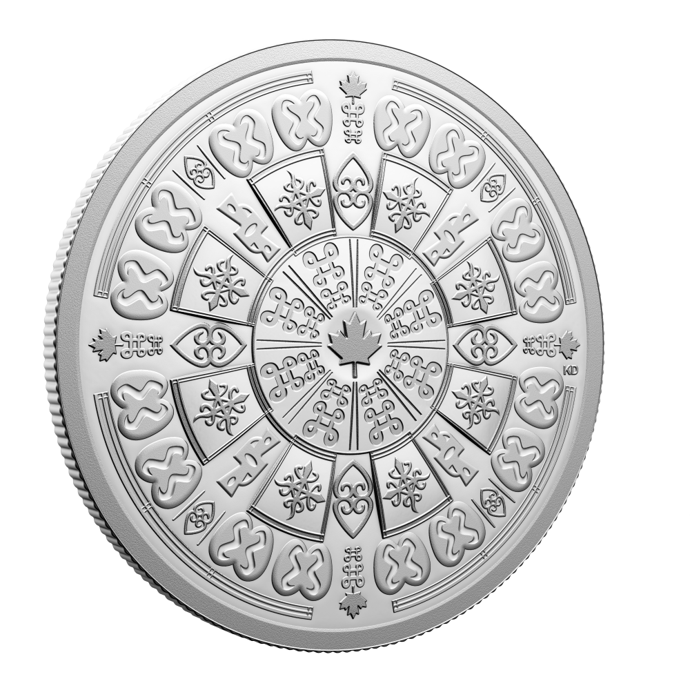 2026 $20 Fine Silver Coin - Commemorating Black History: Adinkra Symbols
