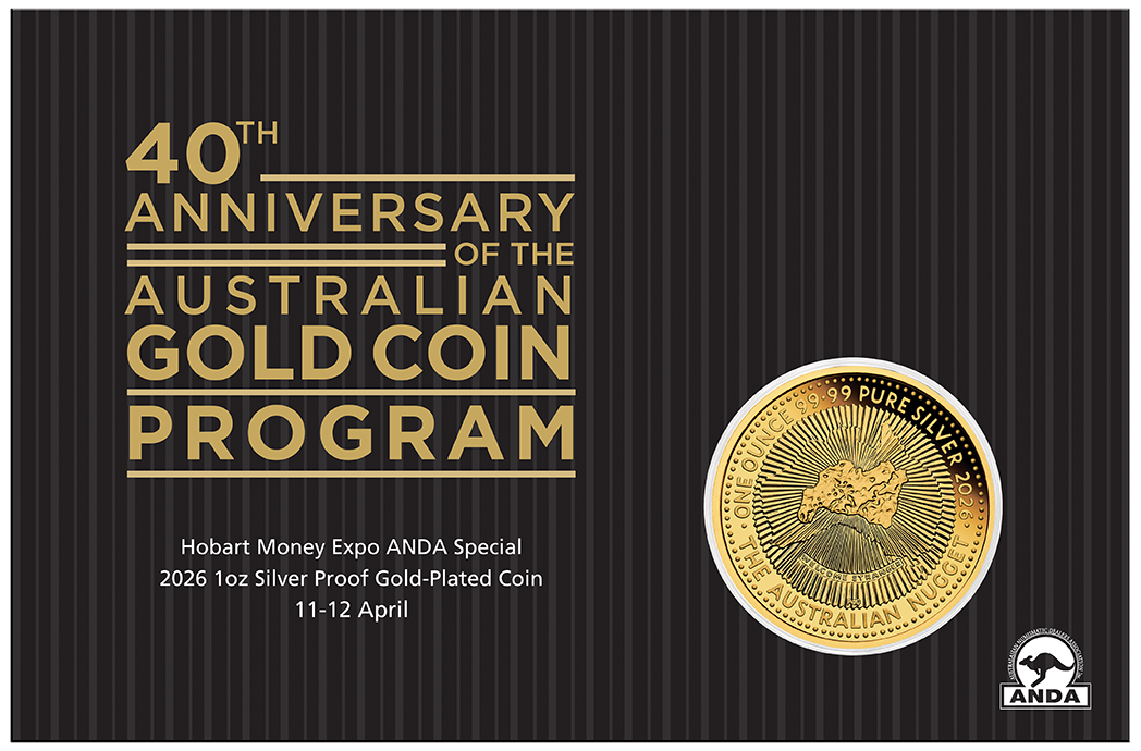 Hobart Money Expo 2026 - 40th Anniversary of the Australian Gold Nugget ...