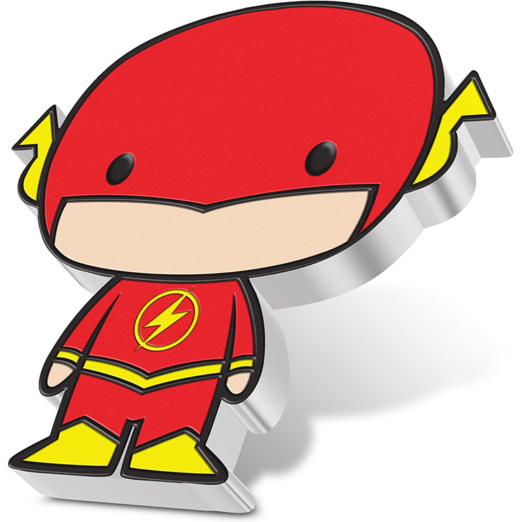 2020 Chibi DC Comics - THE FLASH 1oz Silver Coin - Presented by The ...