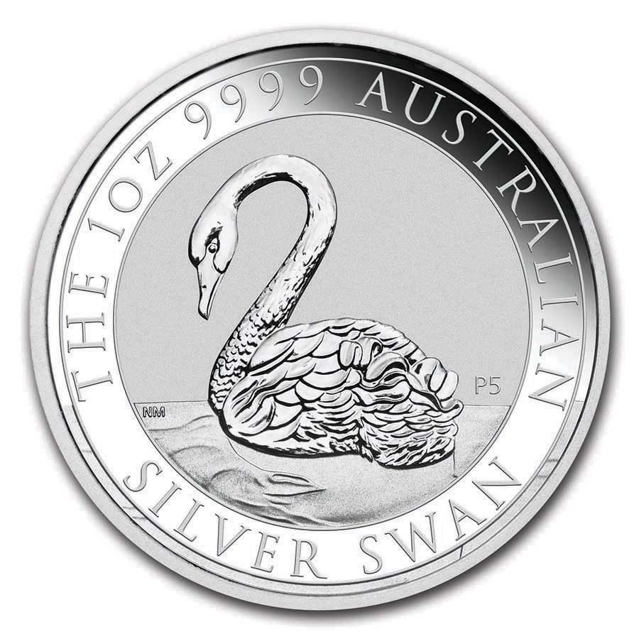 Australian Swan 2021 1oz Silver Bullion Coin - Presented by The Coin ...