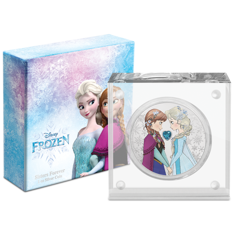 2020 Disney Frozen - Sisters Forever 1oz Silver Coin - Presented by The ...