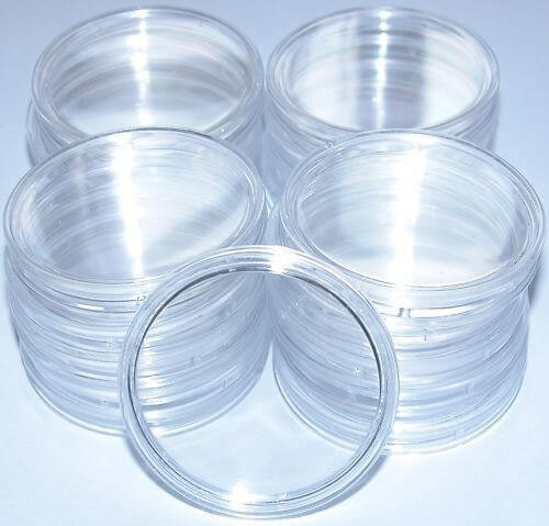 Clear Coin Capsules 10 pack - Presented by The Coin Company