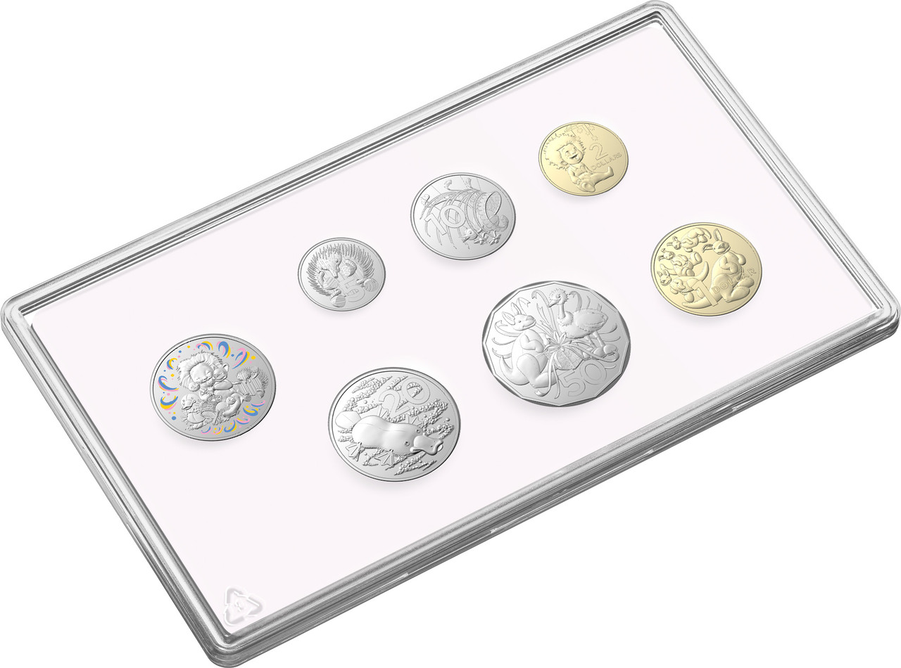 Baby Coins 2023 CuNi AlBr Uncirculated Six Coin Set - Presented by The ...