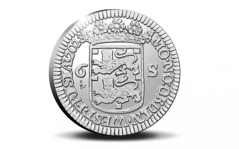 2023 Netherlands 1-oz Silver Ship Shilling Proof - Presented by The ...