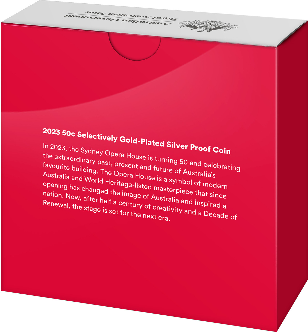 2023 50c Silver SGP Proof Coin – 50th Anniversary of the Sydney Opera ...