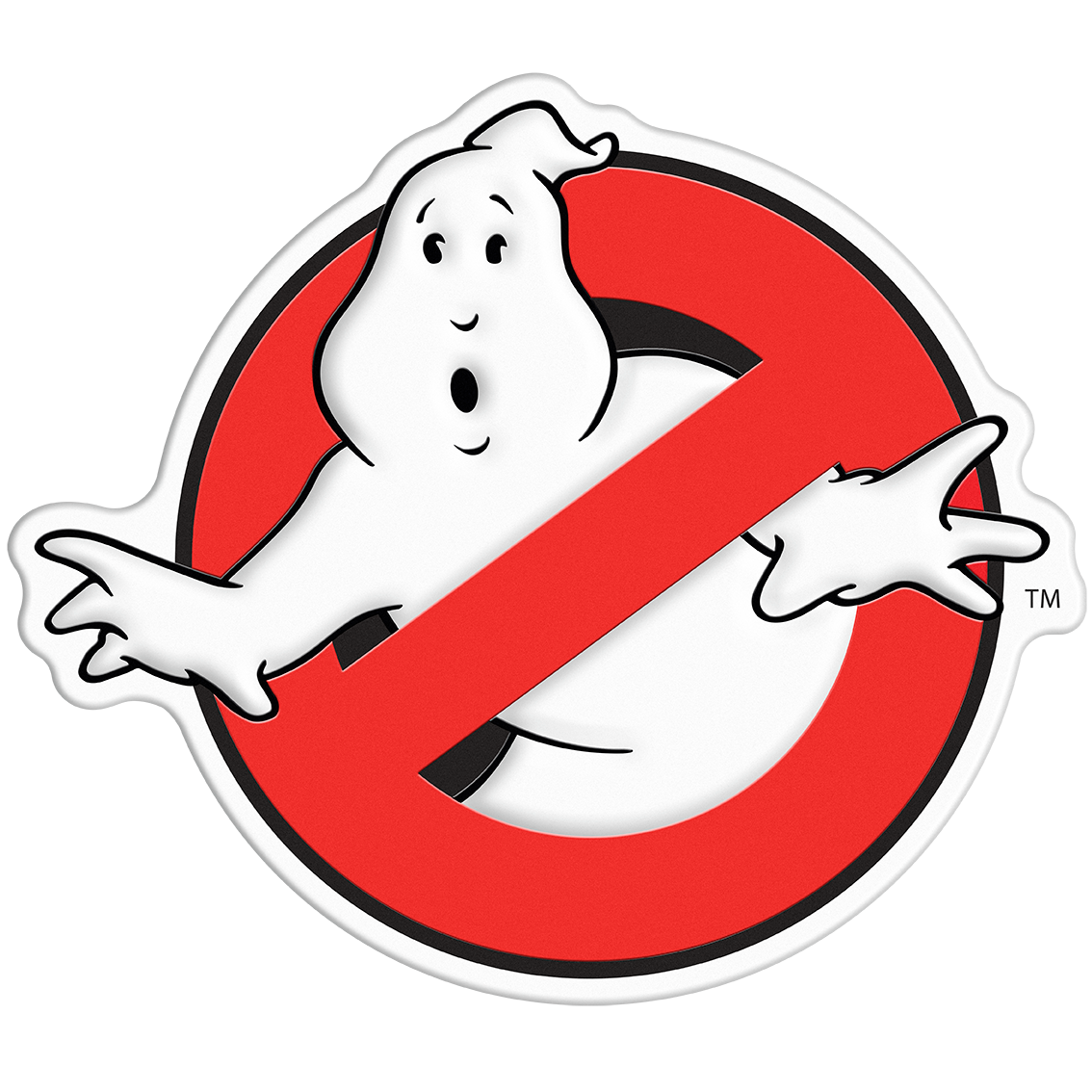 2023 Ghostbusters 2oz Silver Logo Shaped Coin - Presented by The Coin ...