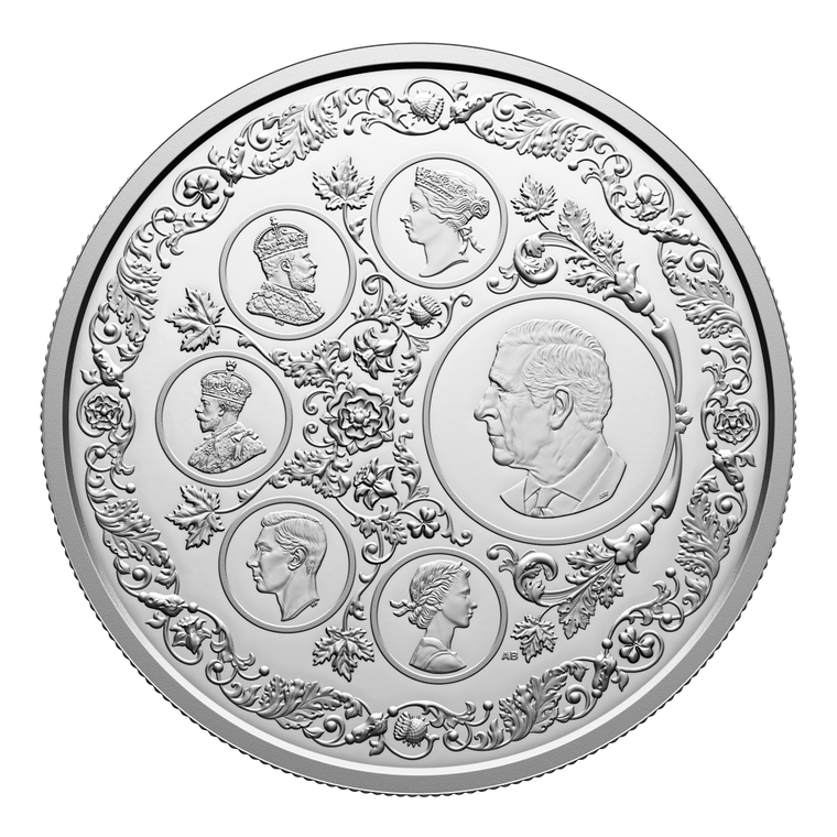 2025 $50 Fine Silver Coin Legacy of the Crown