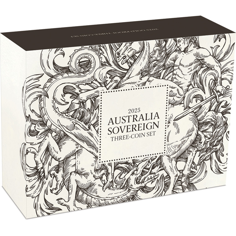 Australia Sovereign 2025 Gold Proof Three-Coin Set