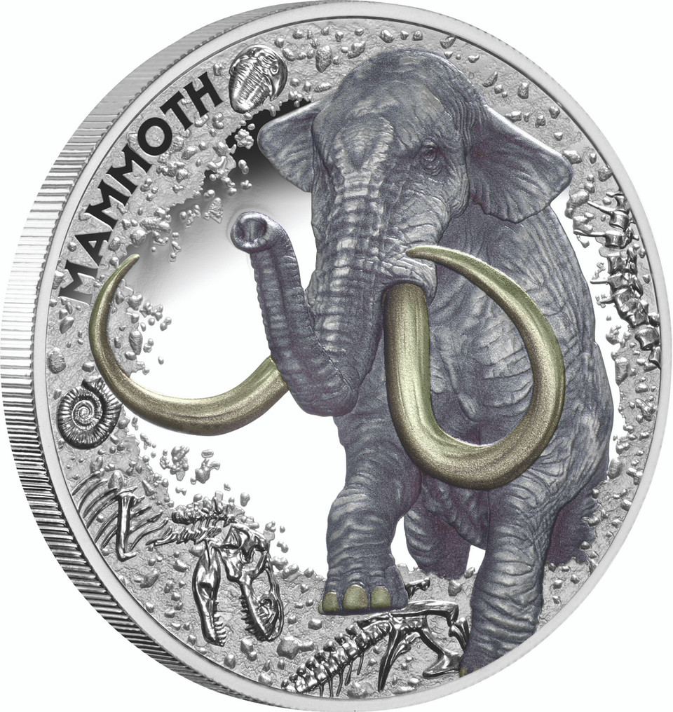 Mammoth 2025 $1 1oz Silver Proof Coin
