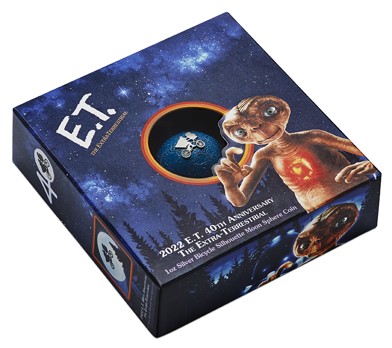 E.T. Silver Moon Sphere Coin - The Coin Company