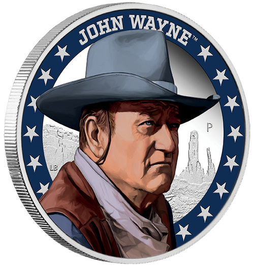 2020 John Wayne 1oz Silver Proof Coin - Presented by The Coin Company ...