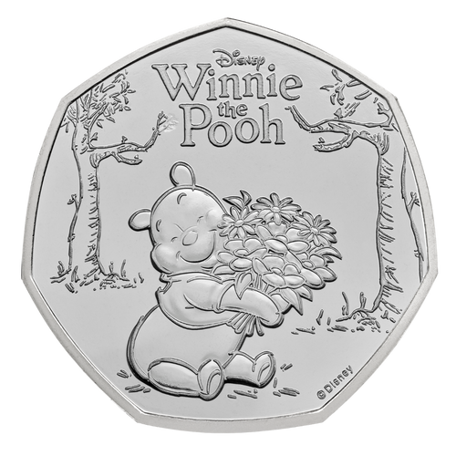 100 Years of Winnie the Pooh - Kindness 2026 UK 50p Brilliant ...