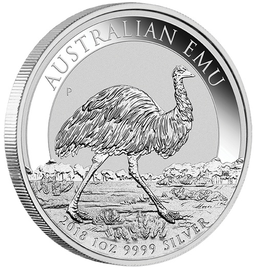 2018 Australian Emu 1oz Silver Bullion Coin - Presented by The Coin ...